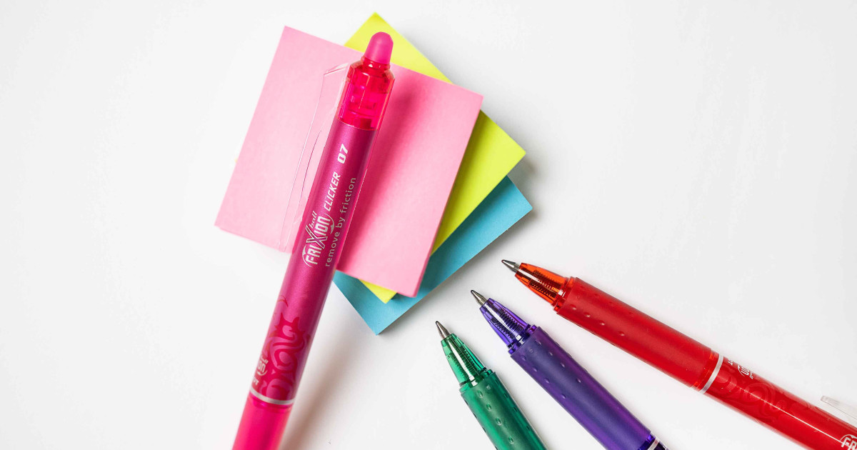 When to Use an Erasable Pen & And When to Avoid It