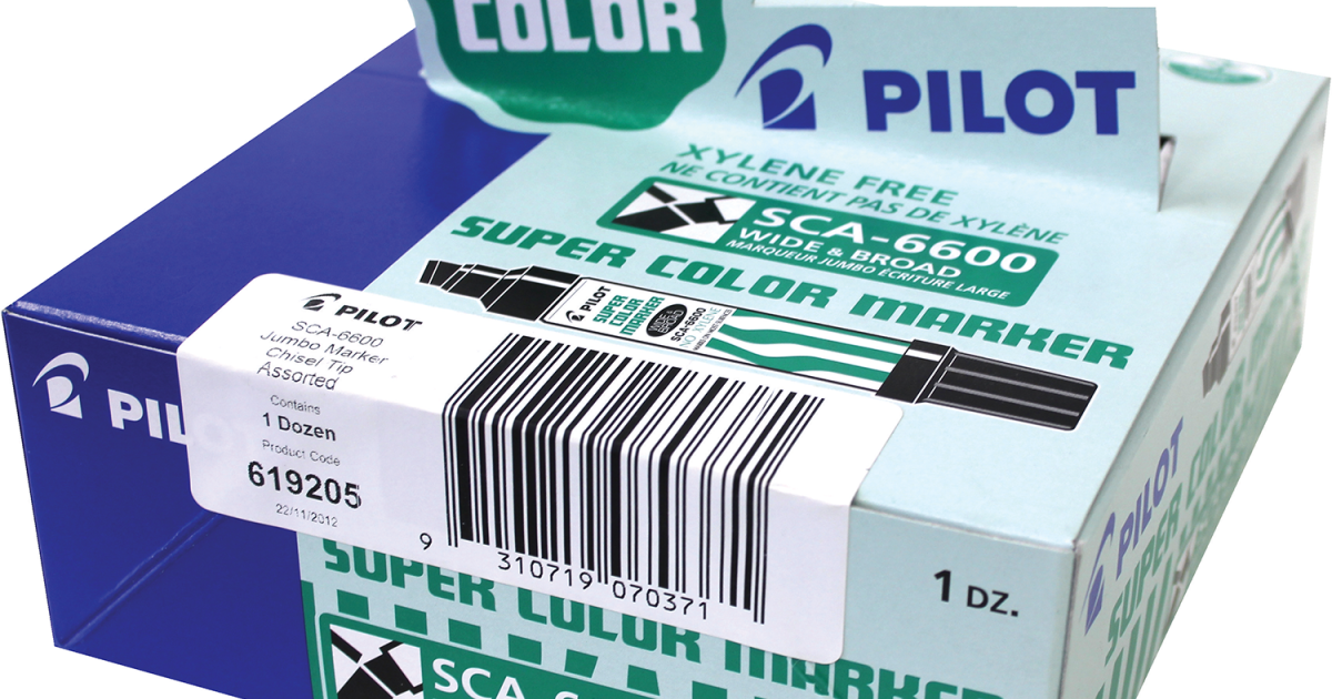 Super Color Marker Jumbo Box Set | Permanent Markers | Pilot Pen Australia